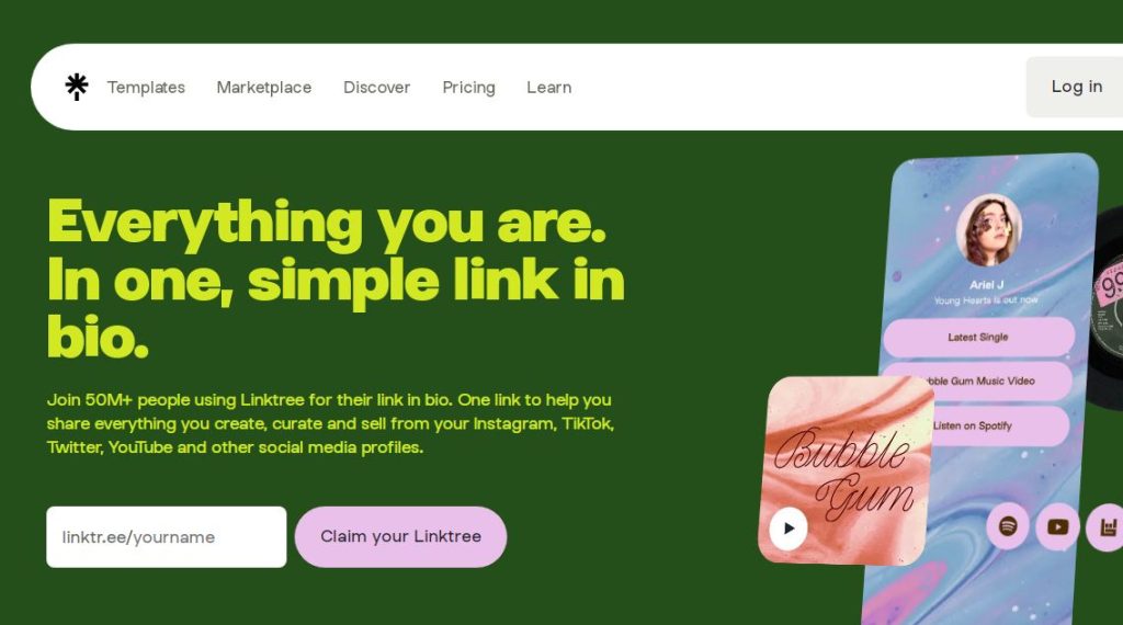 Linktree Login - Social Media Management Tool - Linktr.ee
